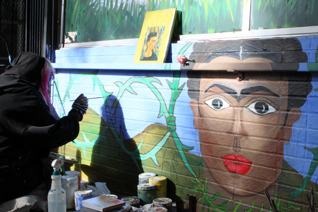 New Frida Mural on 24th Street - Mission Local