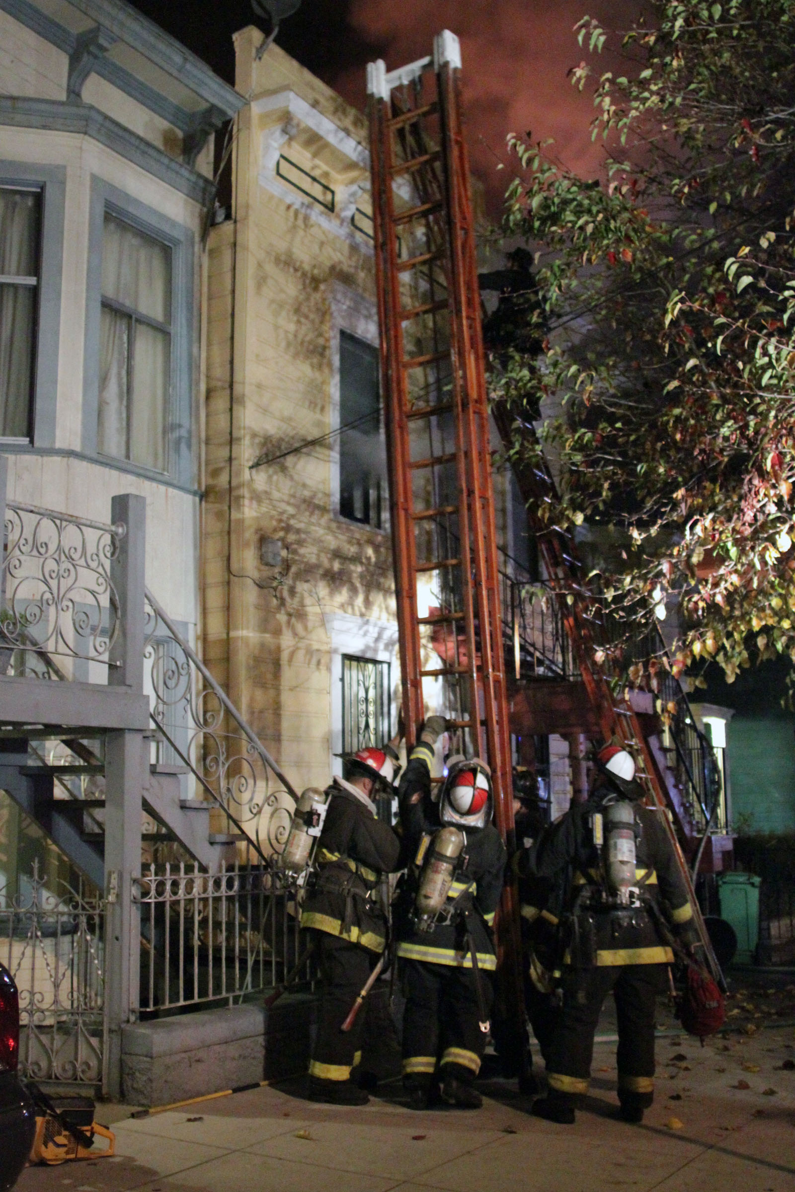 Placing the Fire Ladder - Mission Local