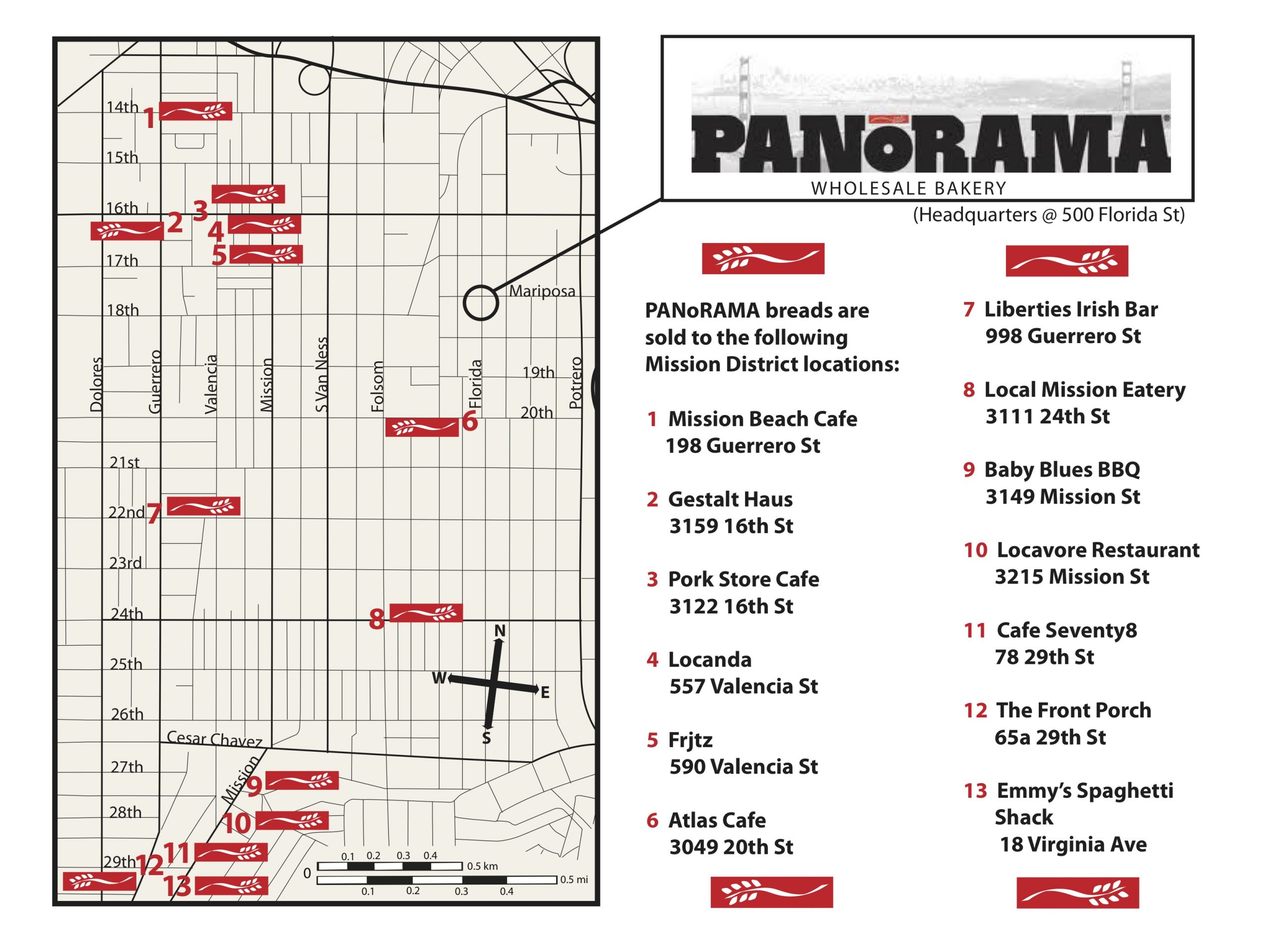 Panorama Bread Map of the Mission - Mission Local