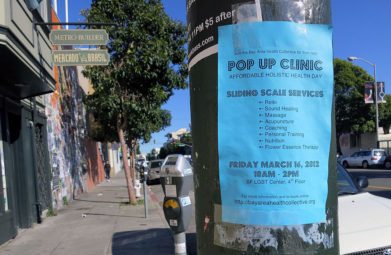 Holistic Health Pop-Up Today - Mission Local