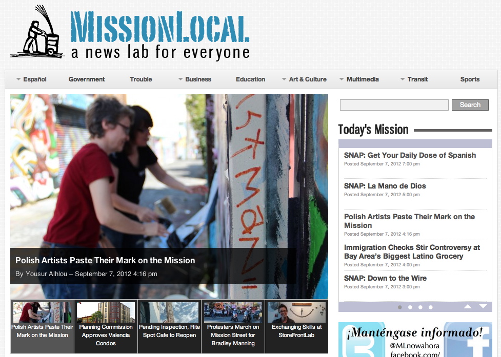 Mission Local's New Look - Mission Local
