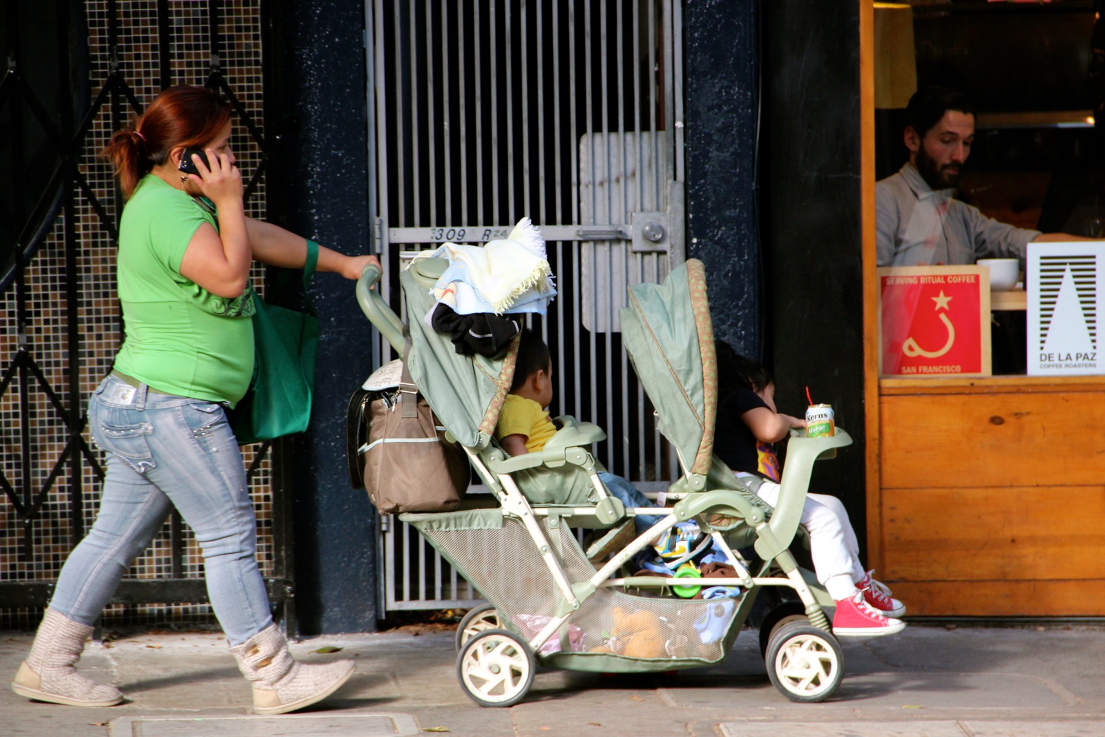 SNAP: The One-Handed Double Stroller Push - Mission Local