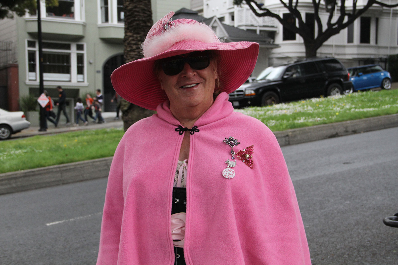 SNAP: Pink Cape Says It All - Mission Local