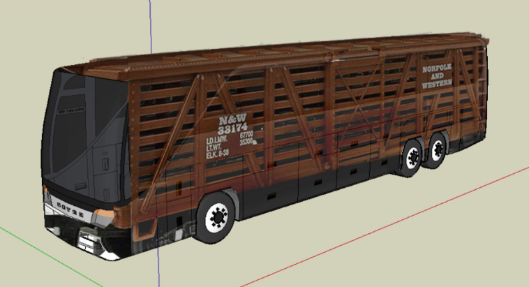 Cattle Car Tech Bus by David Lawrence - Mission Local