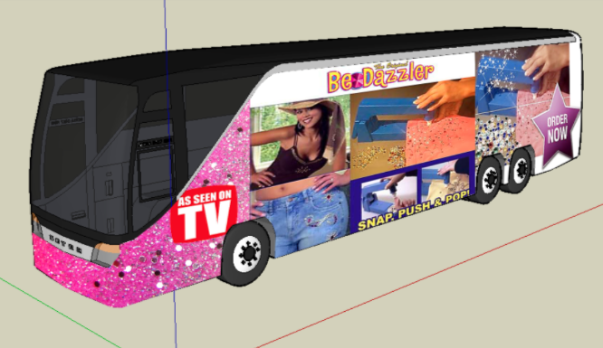 Bedazzled Bus by Stephanie Syjuco - Mission Local