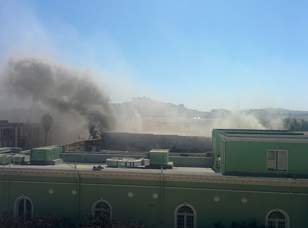 Photos and Video from the 5-Alarm Fire - Mission Local