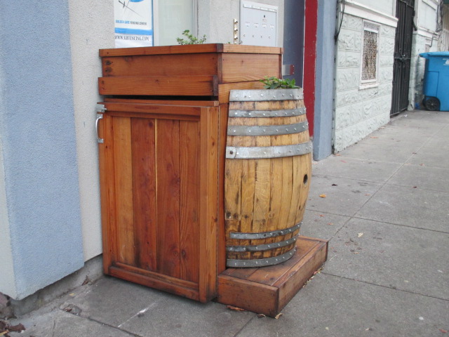 Hidden Garbage Bin - Mission Local
