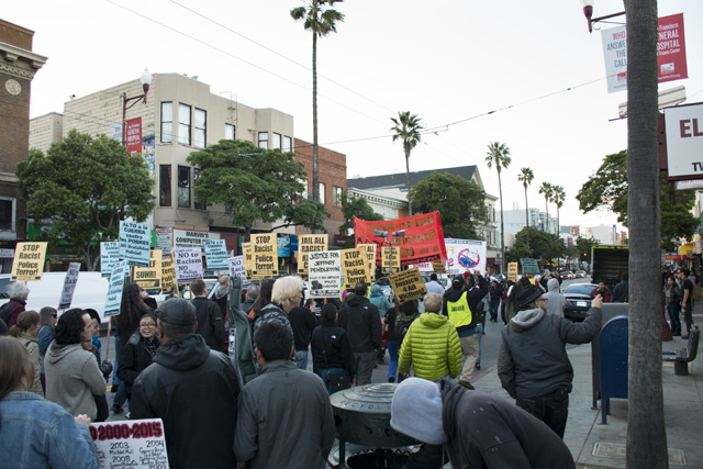 Protesters March Against Police Use of Force in SF Mission - Mission Local