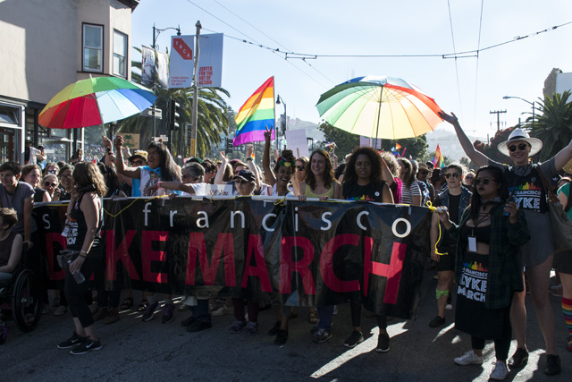 Thousands Show Up for Dyke March - Mission Local