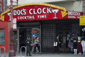 Doc's Clock loses iconic sign, owner vows to rebuild a better one ...