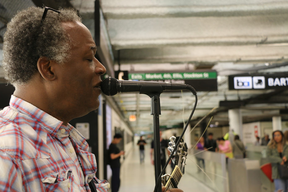 BART station musician Ron Kemp brings simple joy to frazzled commuters ...