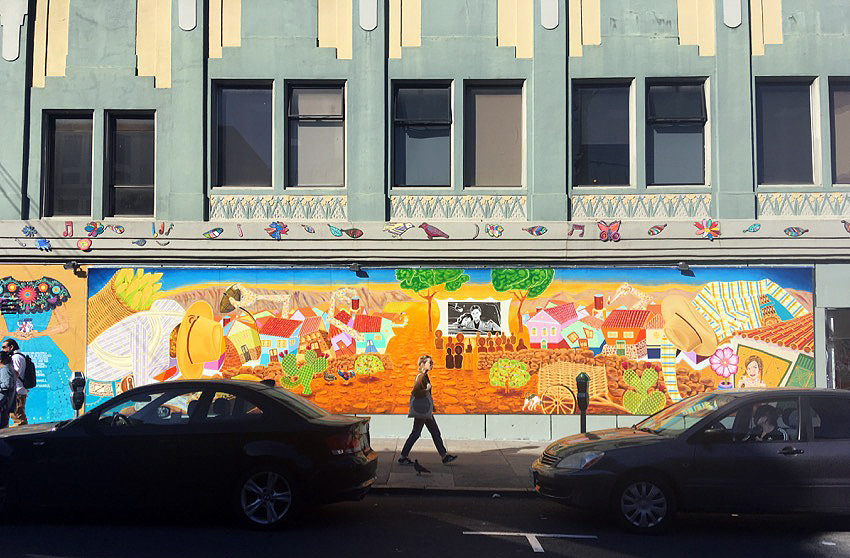 Wonderful new mural on 21st and Mission streets - Mission Local
