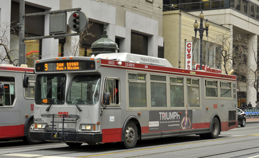 Pollution-control program not upgraded on scores of SF's Muni buses ...