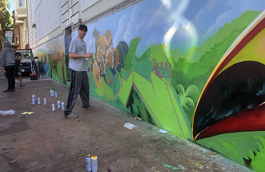 Snap: New mural on San Carlos - Mission Local