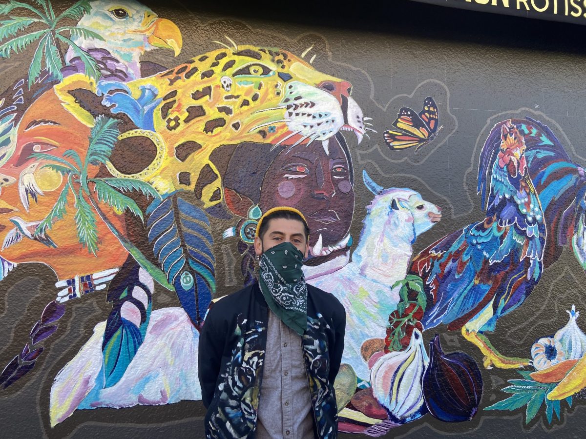 People We Meet: An artist's first mural in the neighborhood he grew up ...