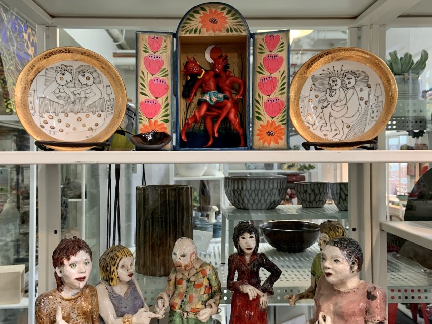 People We Meet: Mia Lobel’s sculptures explore “scary women stories ...