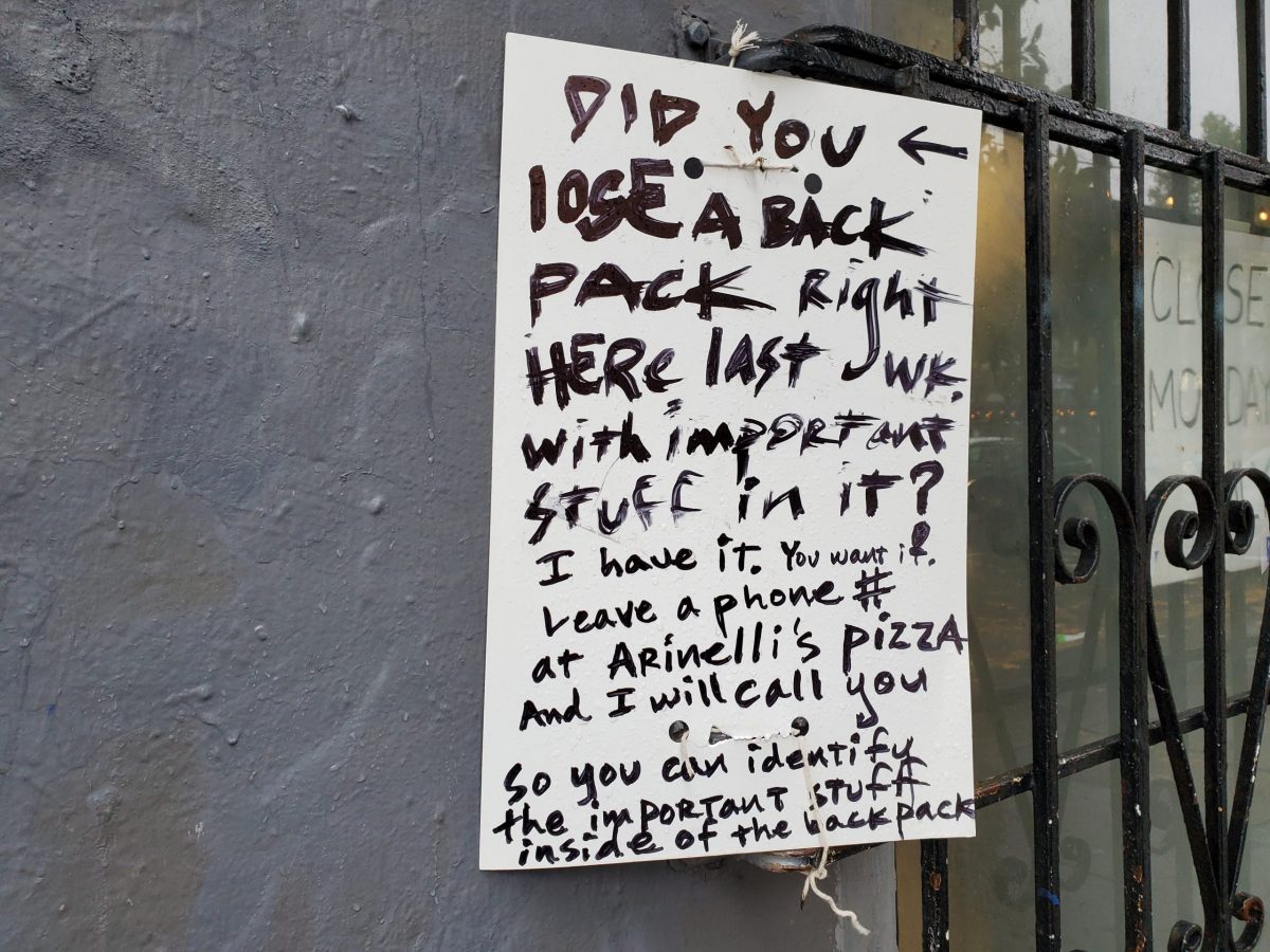 Did you lose a backpack right here? - Mission Local