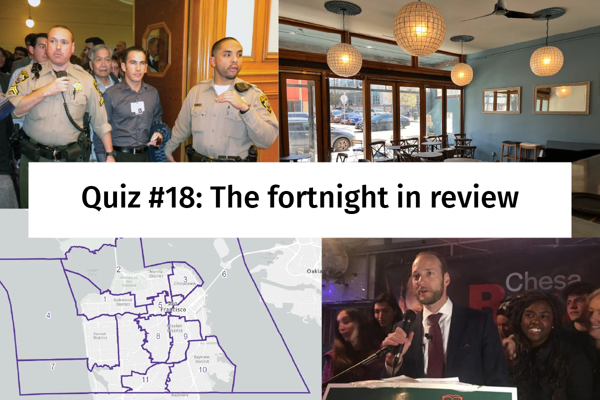 Quiz #18: The fortnight in review - Mission Local
