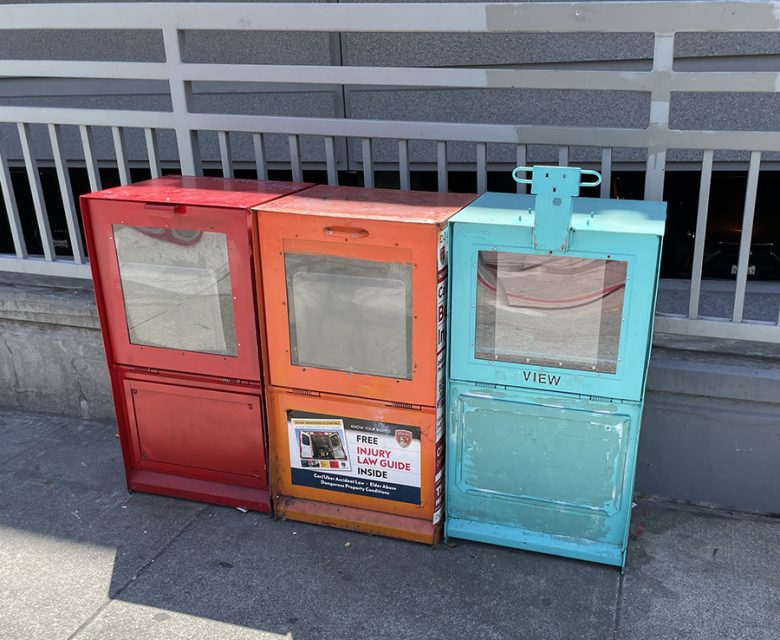 SF is removing its city-operated, ad-free news racks