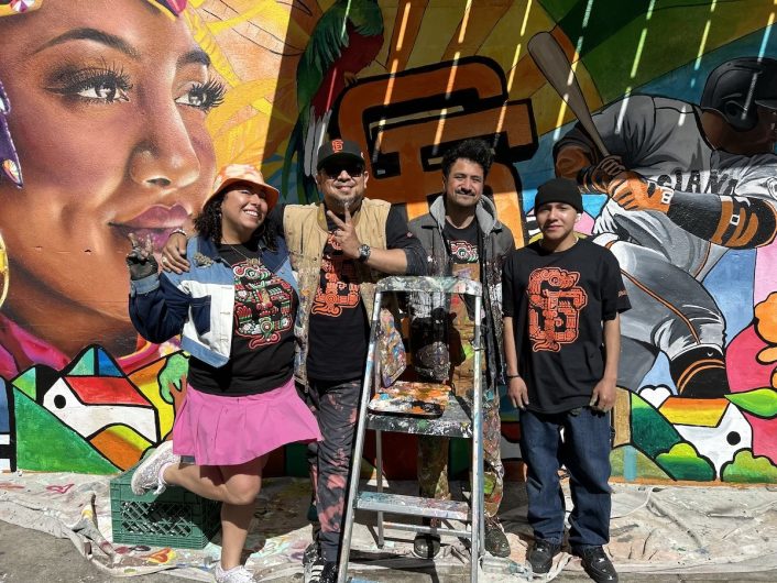 The teen artist behind the new Giants mural - Mission Local