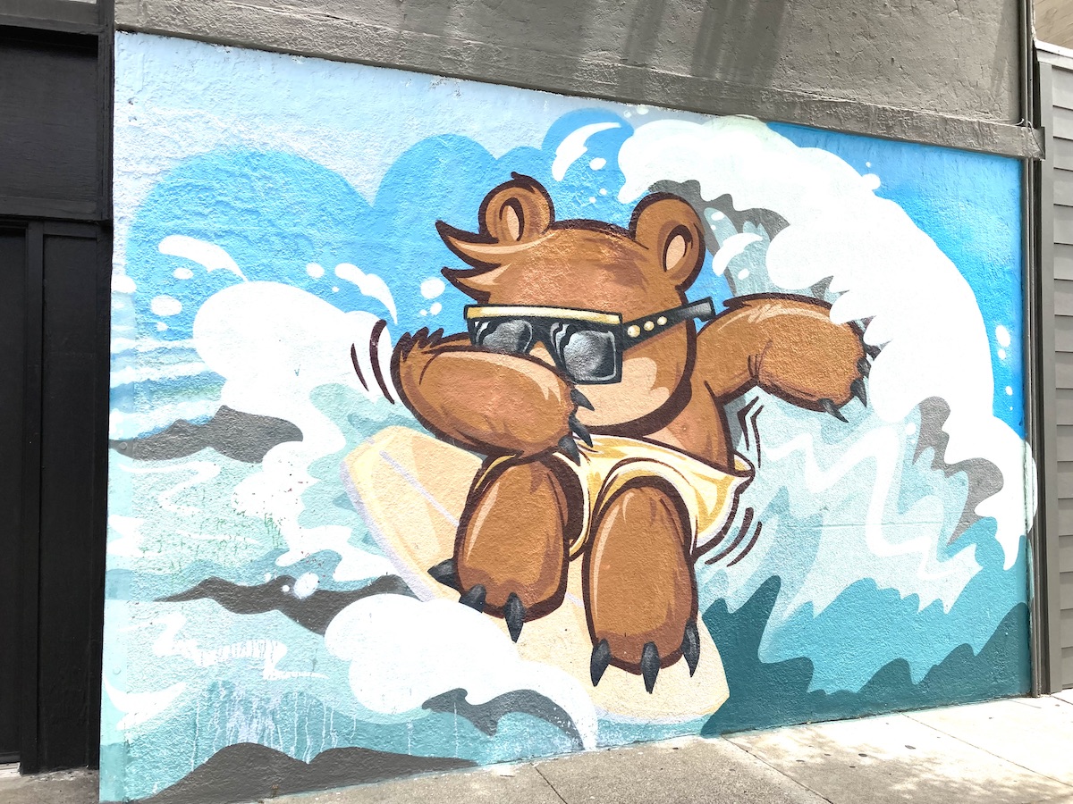 Surfer bear - Mission Local